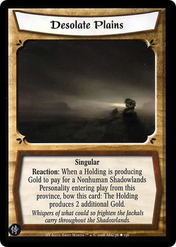 Desolate Plains/card | L5r: Legend of the Five Rings Wiki | Fandom