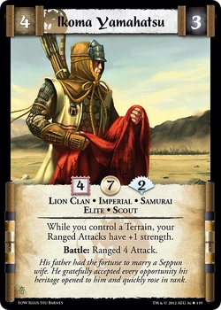 Ikoma Yamahatsu/card | L5r: Legend of the Five Rings Wiki | Fandom