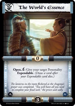 The World's Essence/card | L5r: Legend of the Five Rings Wiki | Fandom