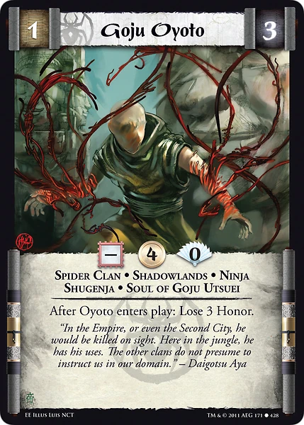 Goju Oyoto/card | L5r: Legend of the Five Rings Wiki | Fandom