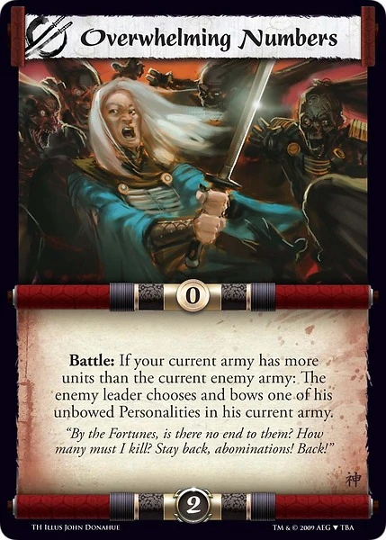 Overwhelming Numbers/card | L5r: Legend of the Five Rings Wiki | Fandom