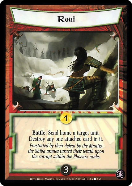 Rout/card | L5r: Legend of the Five Rings Wiki | Fandom