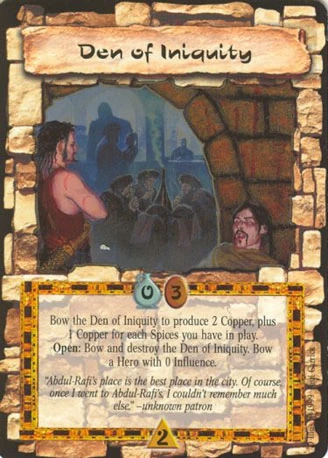 Den of Iniquity (LBS)/card | L5r: Legend of the Five Rings Wiki | Fandom