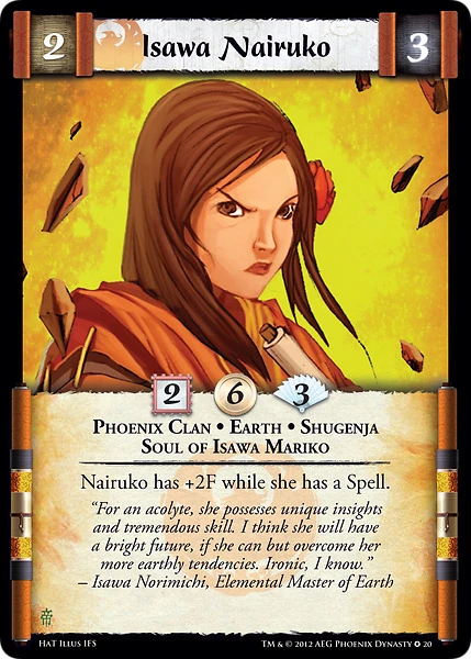 Isawa Nairuko/card | L5r: Legend of the Five Rings Wiki | Fandom