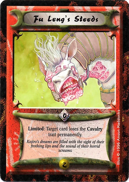 Fu Leng's Steeds/card | L5r: Legend of the Five Rings Wiki | Fandom