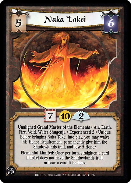 Naka Tokei Exp2/card | L5r: Legend of the Five Rings Wiki | Fandom