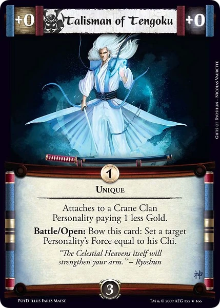 Talisman of Tengoku/card | L5r: Legend of the Five Rings Wiki | Fandom