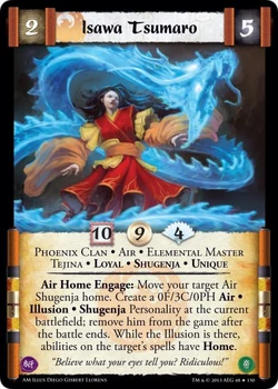 Isawa Tsumaro/card | L5r: Legend of the Five Rings Wiki | Fandom