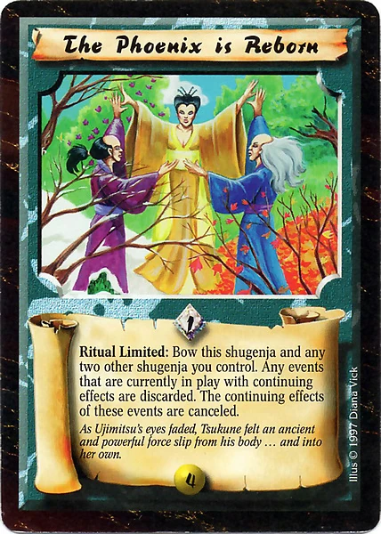 The Phoenix is Reborn/card | L5r: Legend of the Five Rings Wiki | Fandom