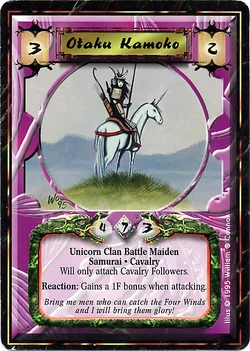 Otaku Kamoko/card | L5r: Legend of the Five Rings Wiki | Fandom