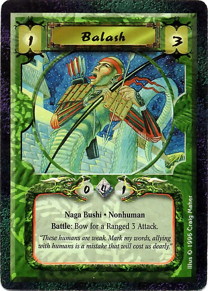Balash/card | L5r: Legend of the Five Rings Wiki | Fandom