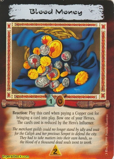 Blood Money (LBS)/card | L5r: Legend of the Five Rings Wiki | Fandom