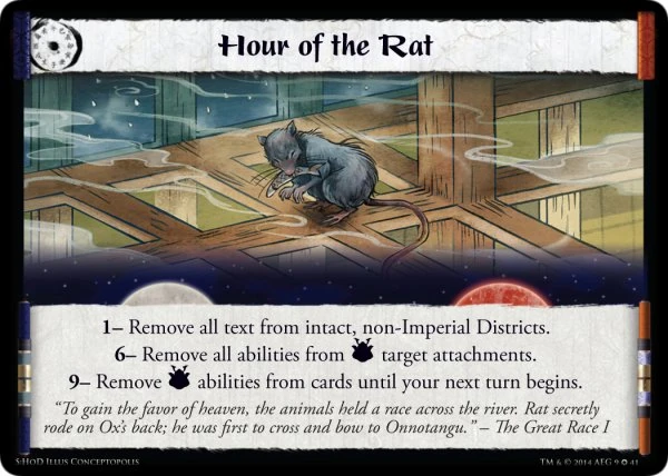 Hour of the Rat/card | L5r: Legend of the Five Rings Wiki | Fandom