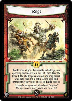 Rage/card | L5r: Legend of the Five Rings Wiki | Fandom