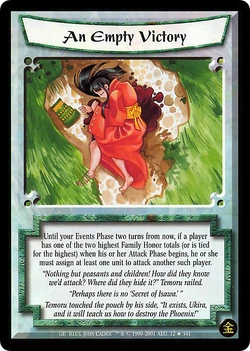 An Empty Victory/card2 | L5r: Legend of the Five Rings Wiki | Fandom