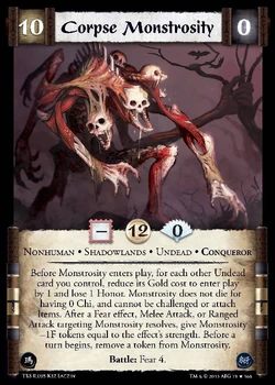 Corpse Monstrosity/card | L5r: Legend of the Five Rings Wiki | Fandom