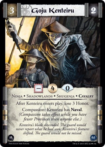 Goju Kenteiru/card | L5r: Legend of the Five Rings Wiki | Fandom