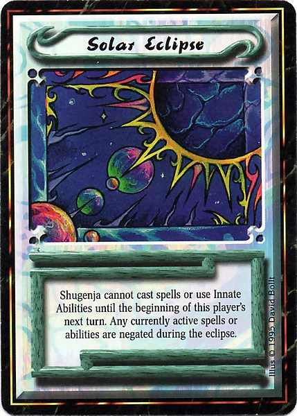 Solar Eclipse/card | L5r: Legend of the Five Rings Wiki | Fandom