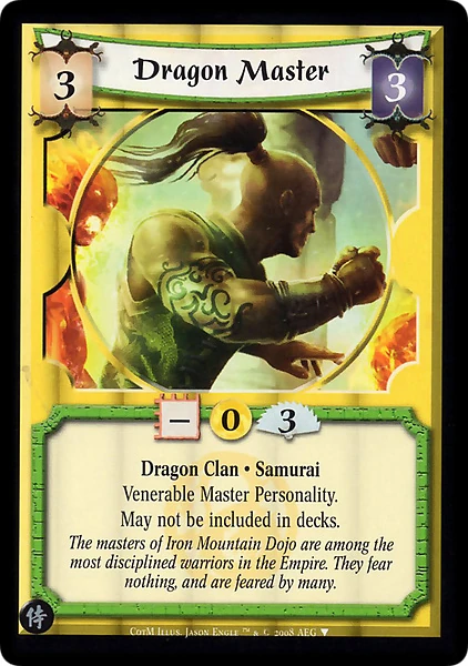 Dragon Master/card | L5r: Legend of the Five Rings Wiki | Fandom