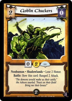 Goblin Chuckers/card3 | L5r: Legend of the Five Rings Wiki | Fandom