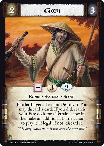 Gozu/card | L5r: Legend of the Five Rings Wiki | Fandom