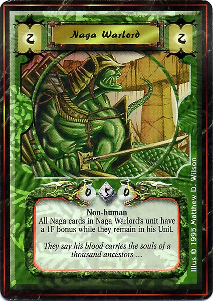 Naga Warlord/card | L5r: Legend of the Five Rings Wiki | Fandom