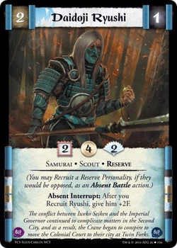Daidoji Ryushi/card | L5r: Legend of the Five Rings Wiki | Fandom