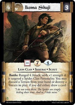 Ikoma Shuji/card | L5r: Legend of the Five Rings Wiki | Fandom