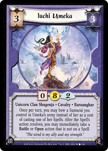 Iuchi Umeka/card | L5r: Legend of the Five Rings Wiki | Fandom