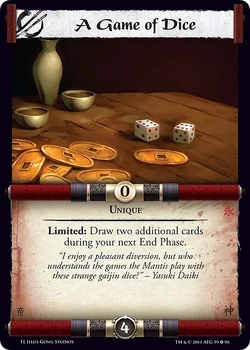 A Game of Dice/card | L5r: Legend of the Five Rings Wiki | Fandom
