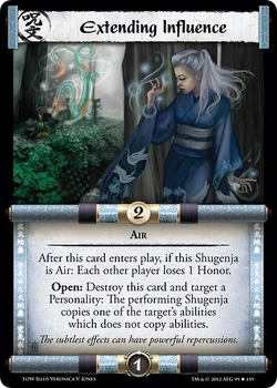 Extending Influence/card | L5r: Legend of the Five Rings Wiki | Fandom