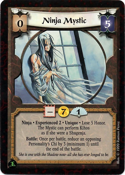 Ninja Mystic Exp2/card | L5r: Legend of the Five Rings Wiki | Fandom