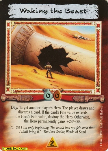 Waking the Beast/card | L5r: Legend of the Five Rings Wiki | Fandom