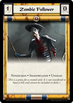Zombie Follower/card | L5r: Legend of the Five Rings Wiki | Fandom