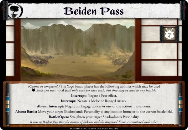 Beiden Pass (territory)/card | L5r: Legend of the Five Rings Wiki | Fandom
