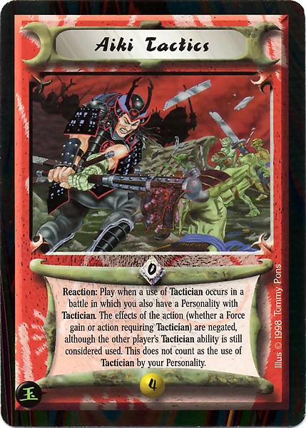 Aiki Tactics/card | L5r: Legend of the Five Rings Wiki | Fandom