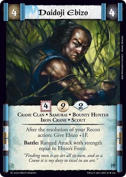Daidoji Ebizo/card | L5r: Legend of the Five Rings Wiki | Fandom