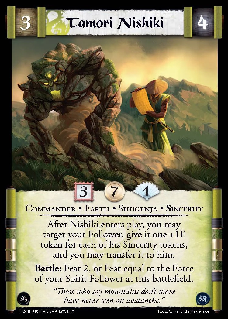 Tamori Nishiki/card | L5r: Legend of the Five Rings Wiki | Fandom