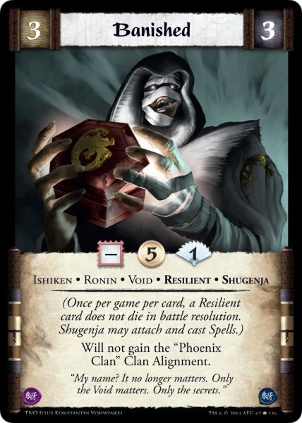 Banished/card | L5r: Legend of the Five Rings Wiki | Fandom