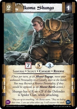 Ikoma Shungo/card | L5r: Legend of the Five Rings Wiki | Fandom