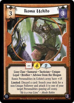 Ikoma Uchito/card | L5r: Legend of the Five Rings Wiki | Fandom