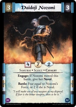 Daidoji Nozomi/card | L5r: Legend of the Five Rings Wiki | Fandom