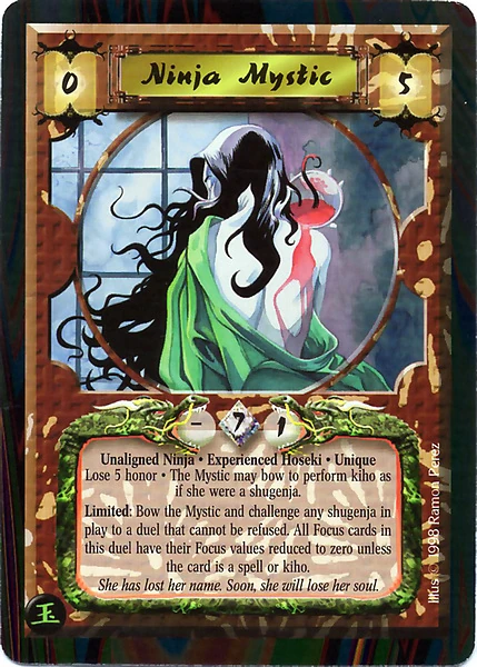 Ninja Mystic/card | L5r: Legend of the Five Rings Wiki | Fandom