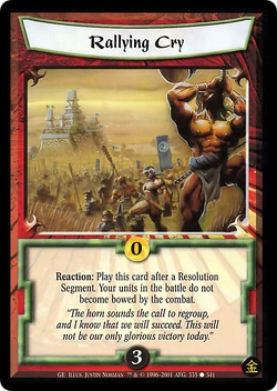 Rallying Cry/card2 | L5r: Legend of the Five Rings Wiki | Fandom