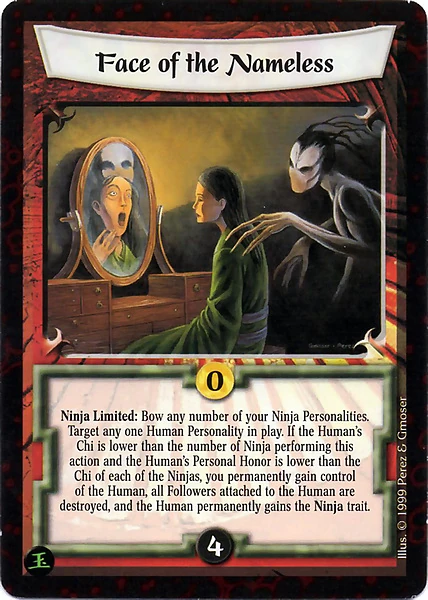Face of the Nameless/card | L5r: Legend of the Five Rings Wiki | Fandom