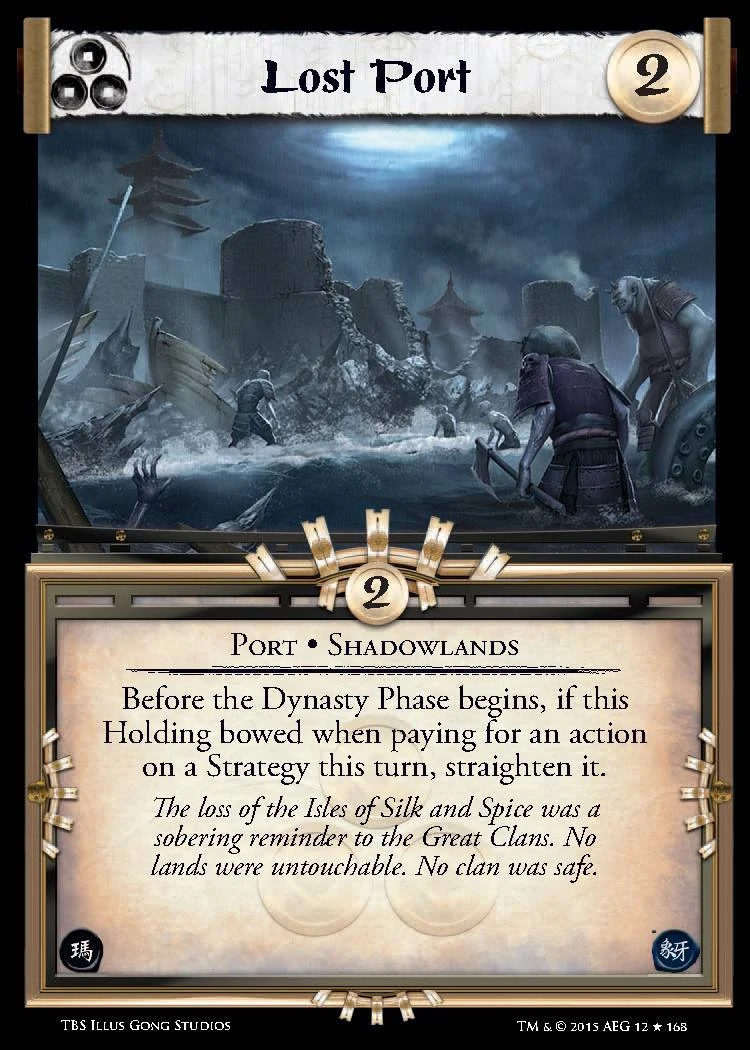 Lost Port/card | L5r: Legend of the Five Rings Wiki | Fandom