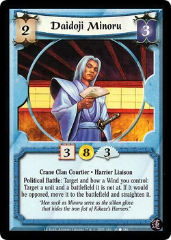 Daidoji Minoru/card | L5r: Legend of the Five Rings Wiki | Fandom