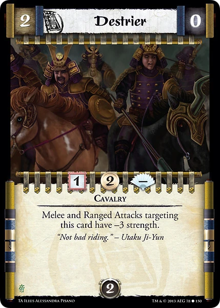 Destrier/card | L5r: Legend of the Five Rings Wiki | Fandom