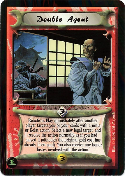 Double Agent/card | L5r: Legend of the Five Rings Wiki | Fandom