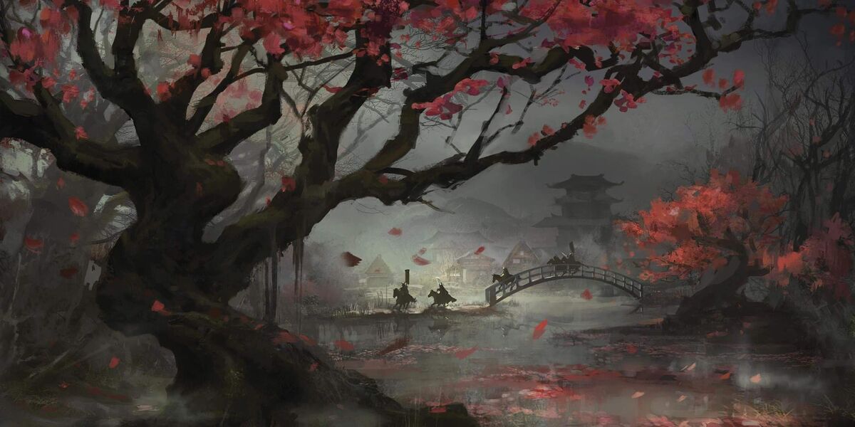 Fallen Chrysanthemum Lake Tcg L5r Legend Of The Five Rings Wiki